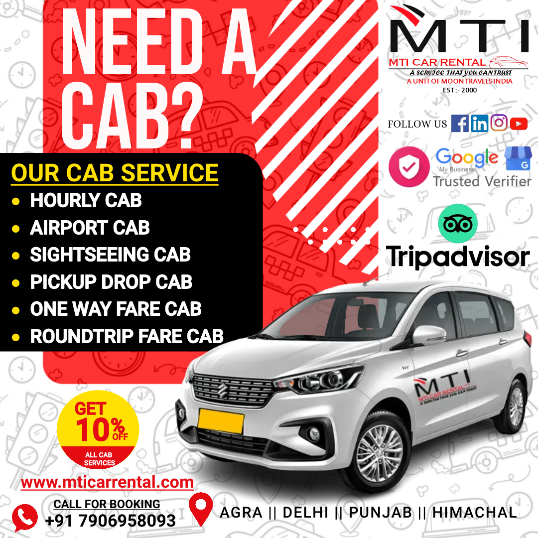 Need a Cab - MTI Car Rental - India No.1 & Most Trusted Taxi Service